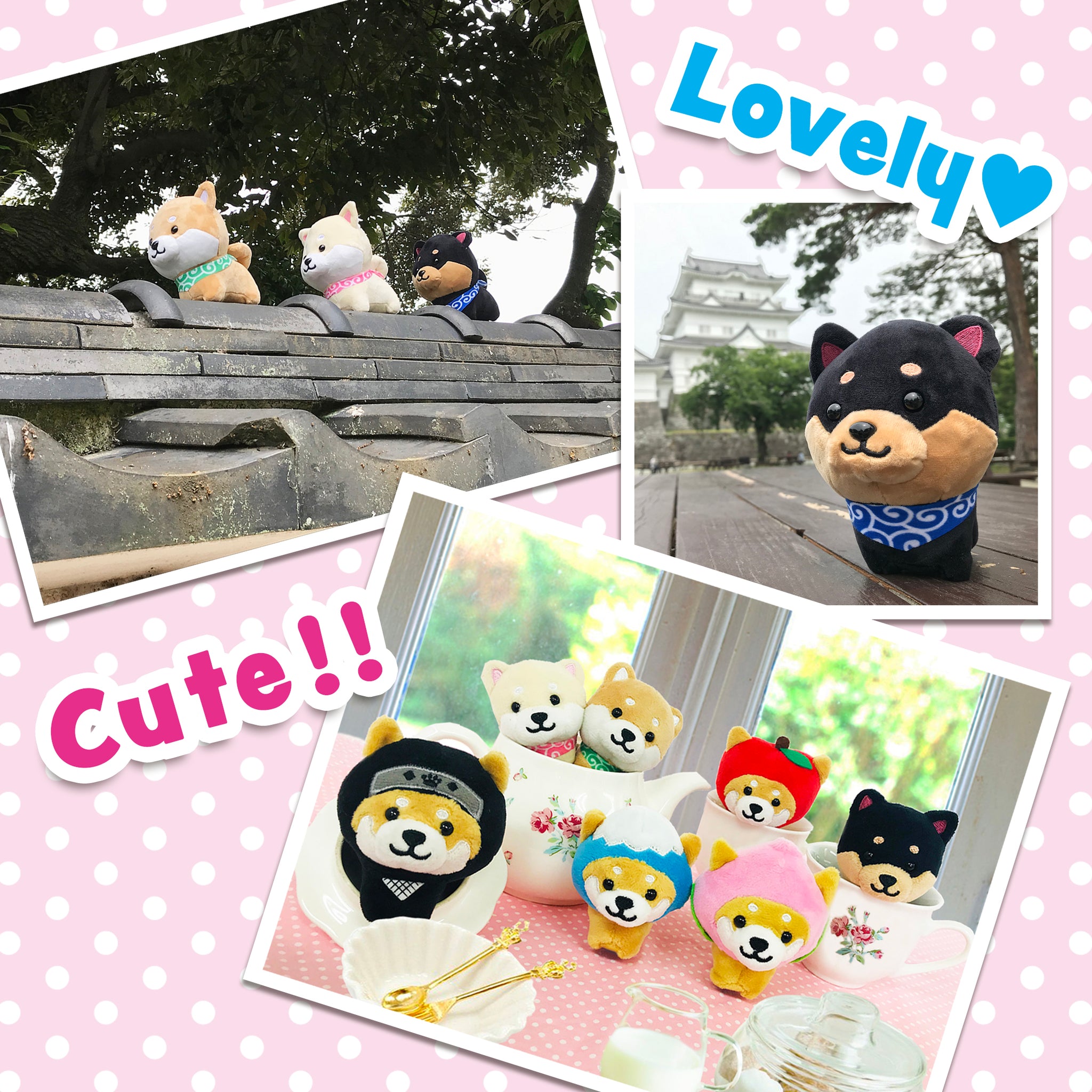 Shiba Inu Dog 5" Plush Cute Stuffed Animal Toy Mameshiba – e Omotenashi ...